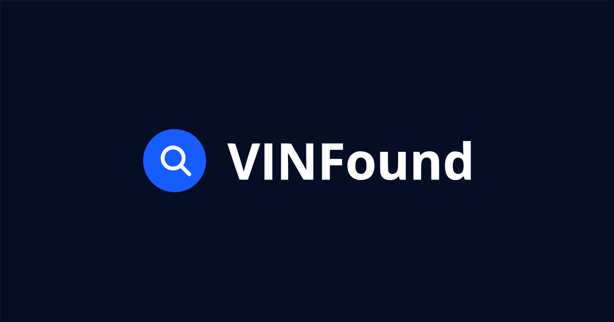 Free Ford VIN Decoder & Lookup—Check Ford VIN Online · VINFound